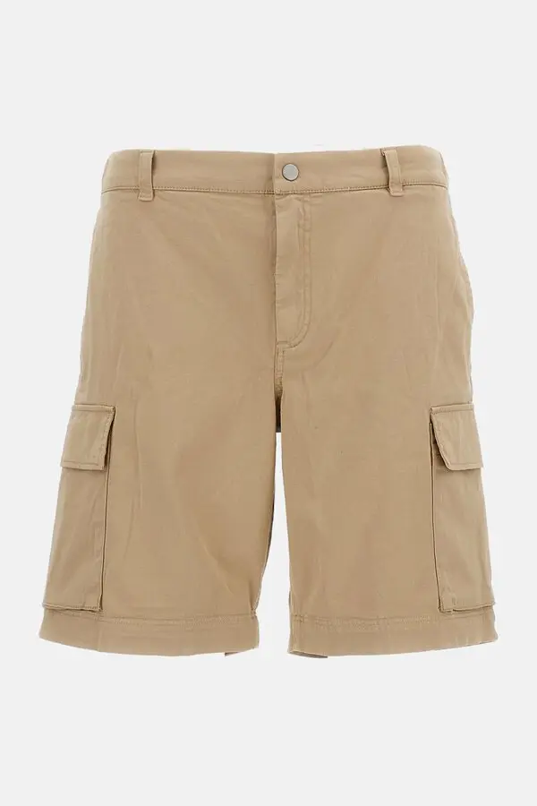 Woolrich Cargo Bermuda Shorts - Beige