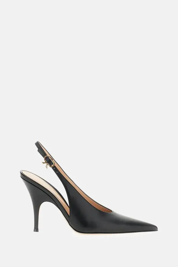 GIANVITO ROSSI Sofia Slingback Heel - Nero