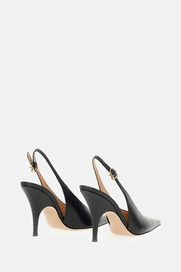 GIANVITO ROSSI Sofia Slingback Heel - Nero