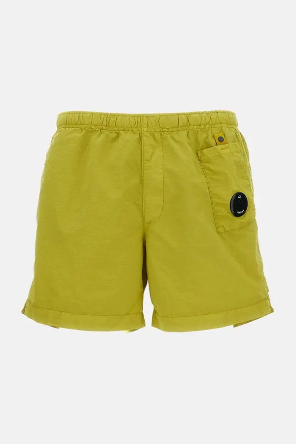 C.P. COMPANY Nylon Swim Boxers - Yellow