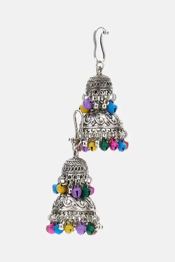 HUI Tone Bell Drop Earrings