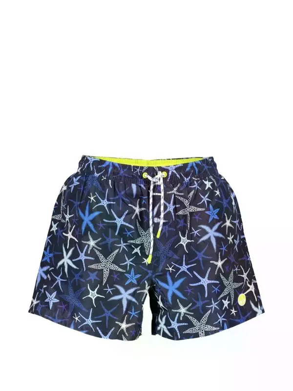 NORTH SAILS Starfish-print Swim Shorts - Blue