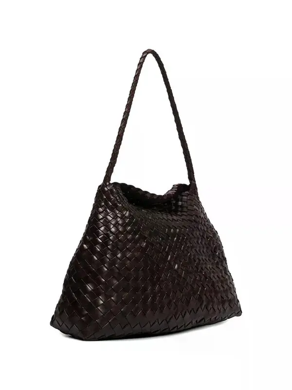 Dragon Diffusion Santa Maria Woven Shoulder Bag - Brown