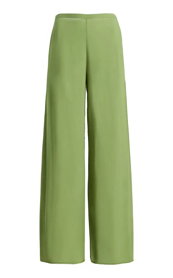 Posse Exclusive La Isla Jane Crepe Pants - Olive