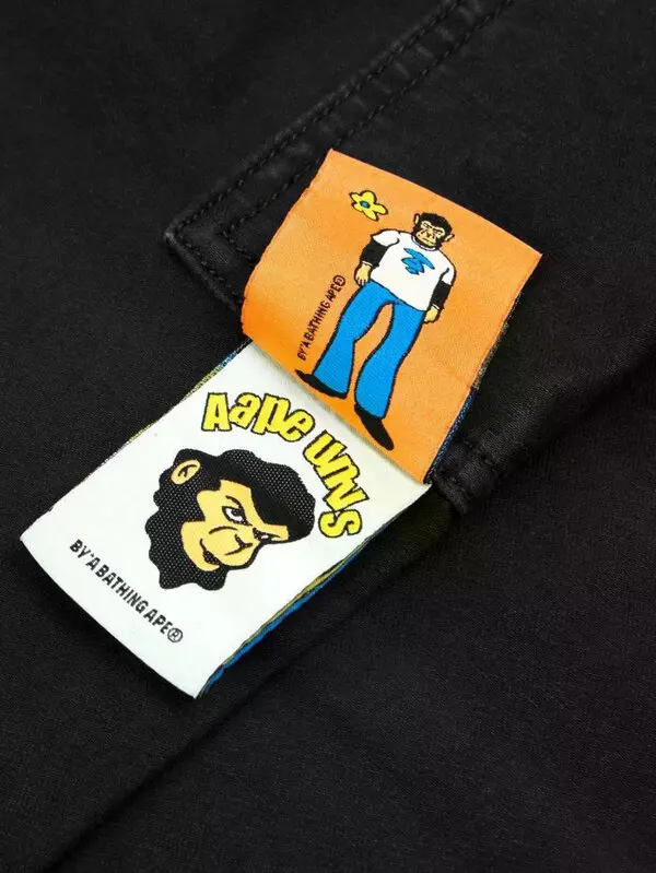 AAPE BY *A BATHING APE Moonface Carpenter Trousers