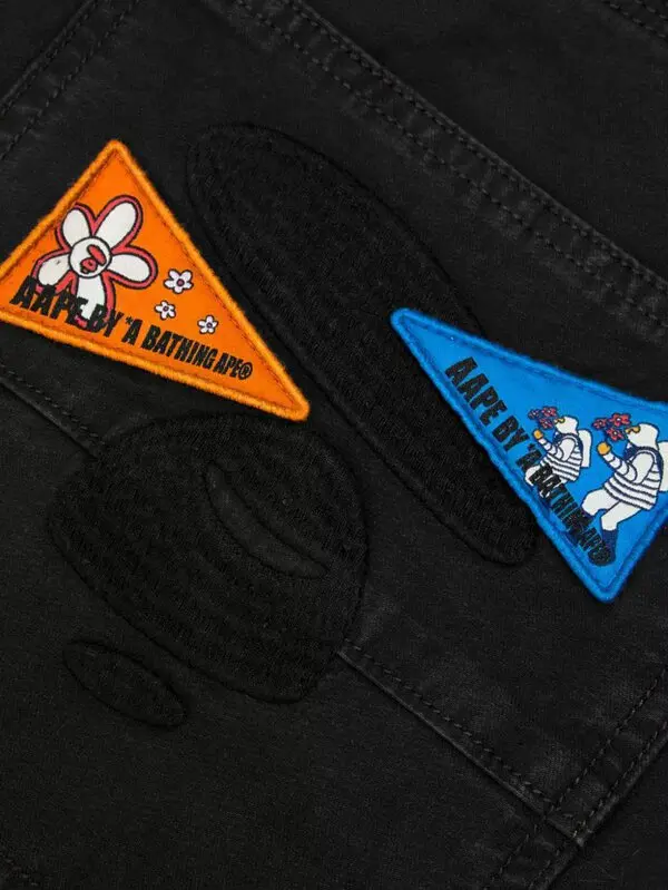AAPE BY *A BATHING APE Moonface Carpenter Trousers