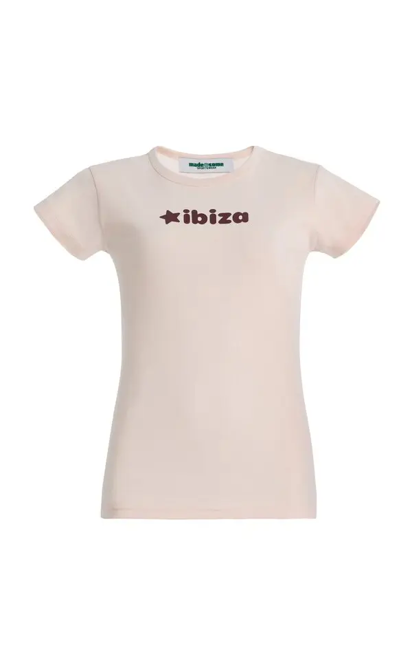 MADE SOME La Isla Ibiza Baby T-shirt - Pink