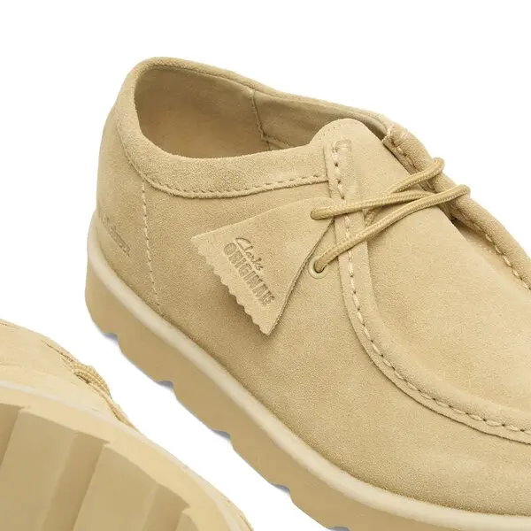 Clarks Meare Walla Suede Lace Up Shoes