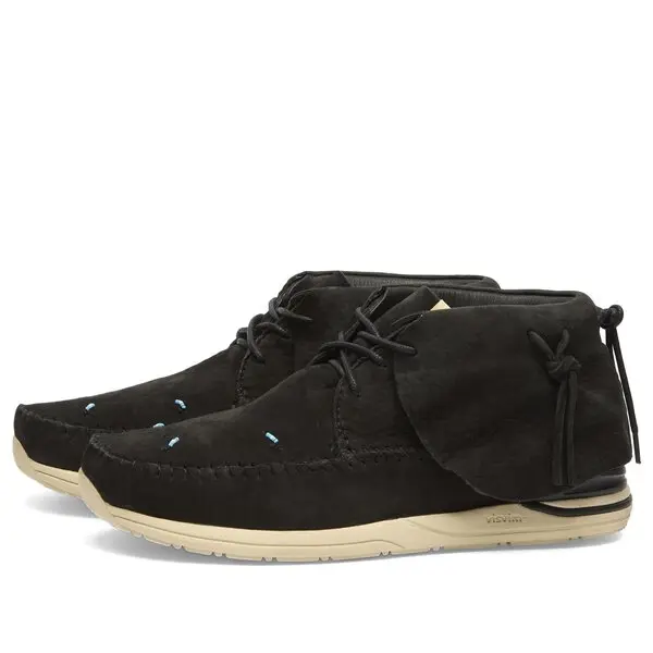 Visvim Fbt Lhamo Folk Boots - Black
