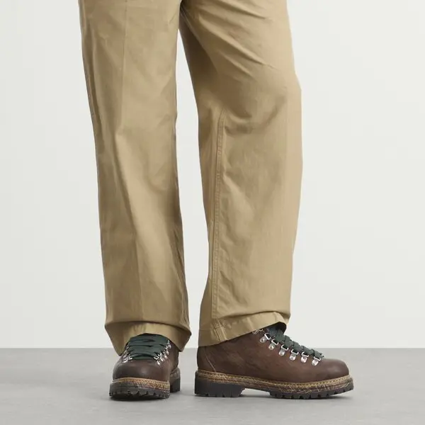 Visvim Whymper Hiking Boots - Dk Brown
