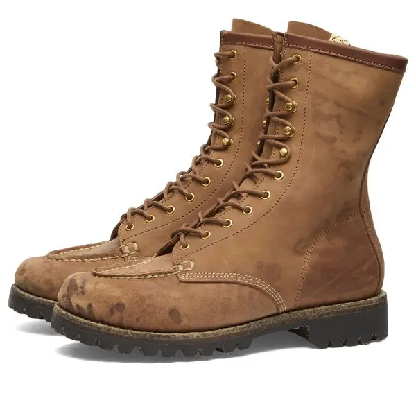 Visvim Scout Tall Folk Boots - Brown