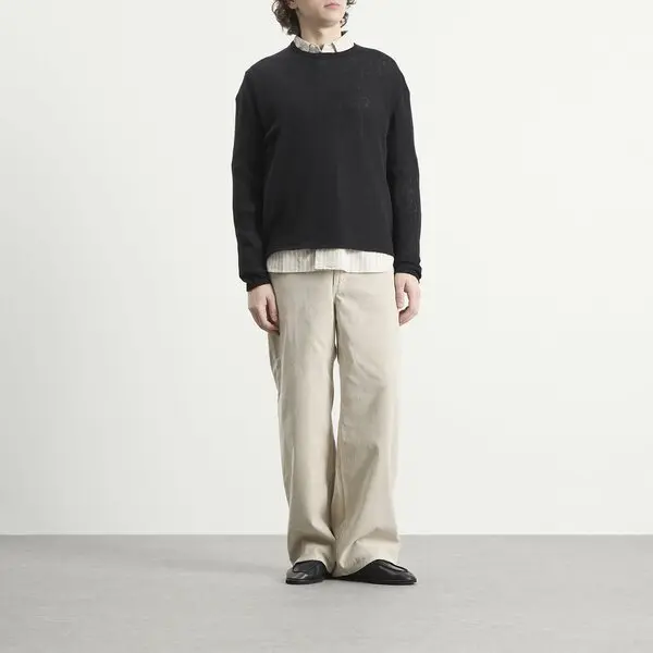 Auralee Summer Cashmere Knit Jumper - Black