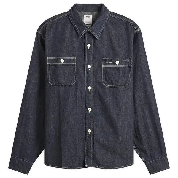 Visvim Mud Wash Denim Shirt