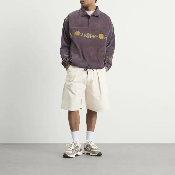STORY MFG. Hand Embroidered Lush Carpenter Shorts