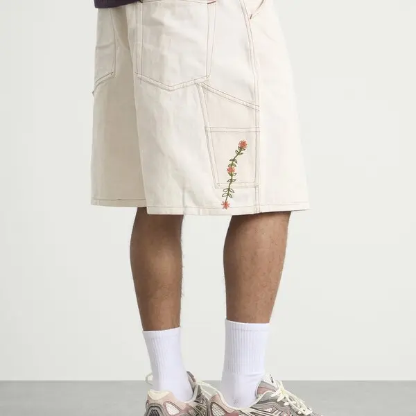 STORY MFG. Hand Embroidered Lush Carpenter Shorts