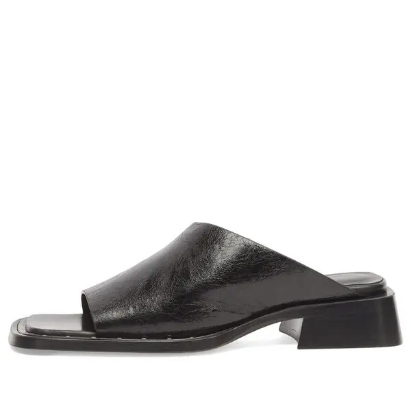 MIISTA Alendra Asymmetric Sandals - Black