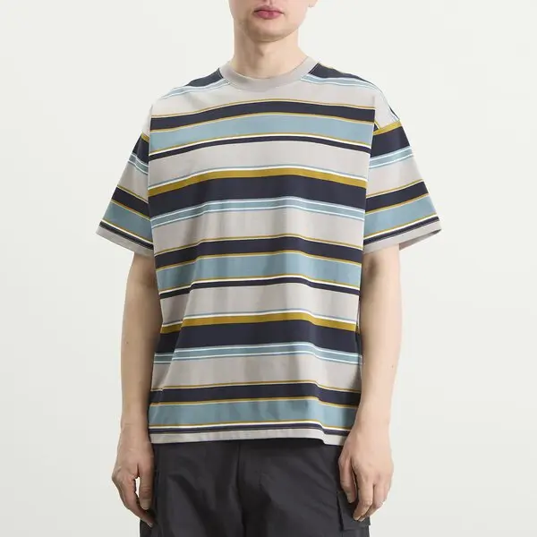 BEAMS Multi Stripe T-shirt