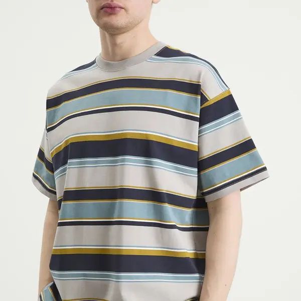 BEAMS Multi Stripe T-shirt