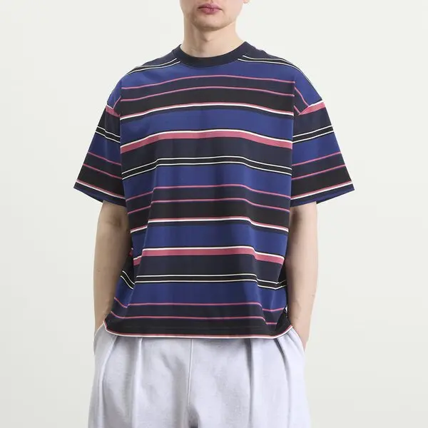 BEAMS Multi Stripe T-shirt