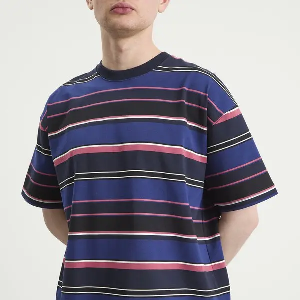 BEAMS Multi Stripe T-shirt
