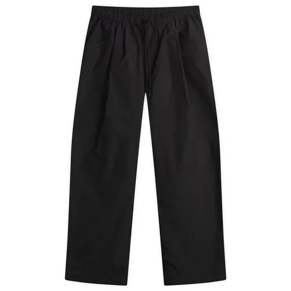 DANTON Pleated Tuck Trousers - Black