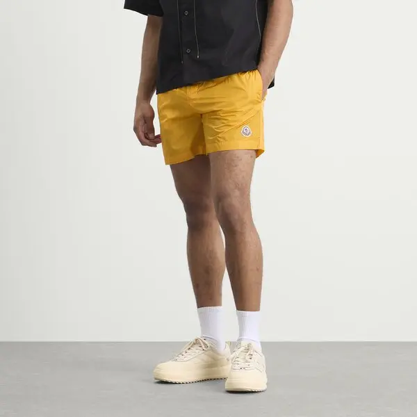 Moncler Swim Shorts - Yellow