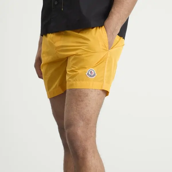 Moncler Swim Shorts - Yellow