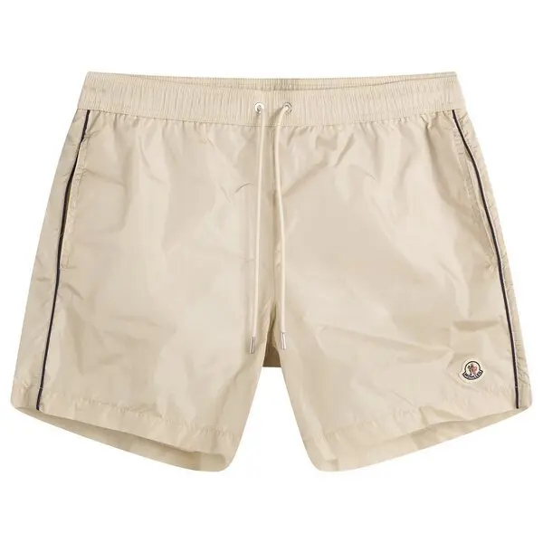 Moncler Swim Shorts - Beige