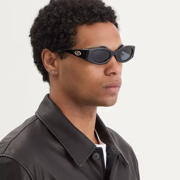 Le Specs Glaciem Sunglasses - Black/smoke Mono