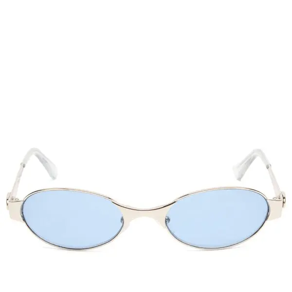 Le Specs Frostbite Sunglasses - Silver/blue Tint
