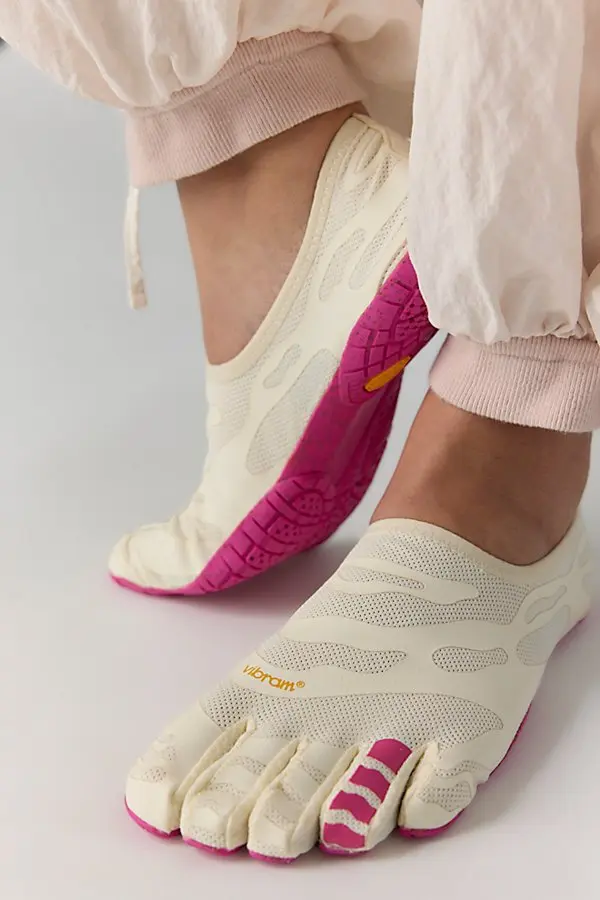 Vibram Graspifier Fivefingers - Ivory/fuchsia