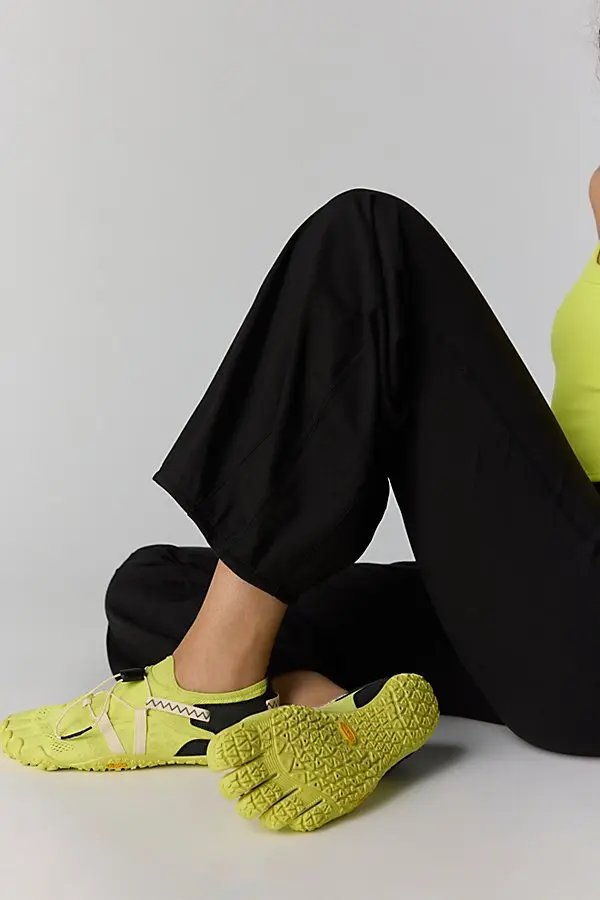 Vibram Spidrwalk Fivefingers Shoe - Lime Green/black