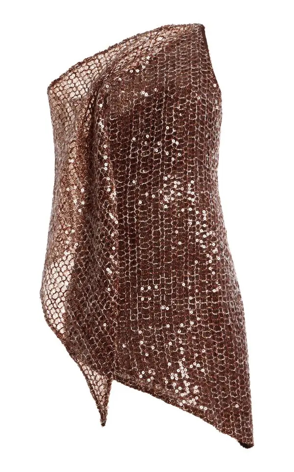 SIRAPOP Exclusive Crochet Sequin Dress