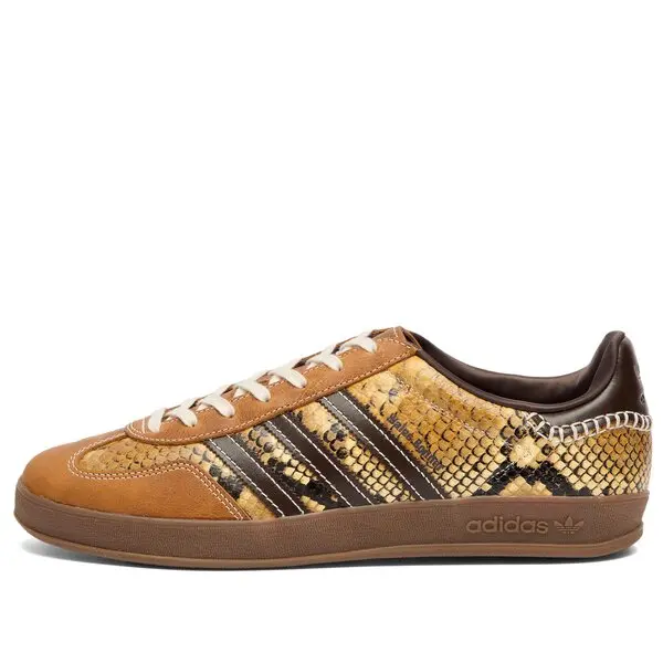 Adidas X Wales Bonner Gazelle Snake Sneaker - Dust Rust/wonder White/collegiate Burgundy
