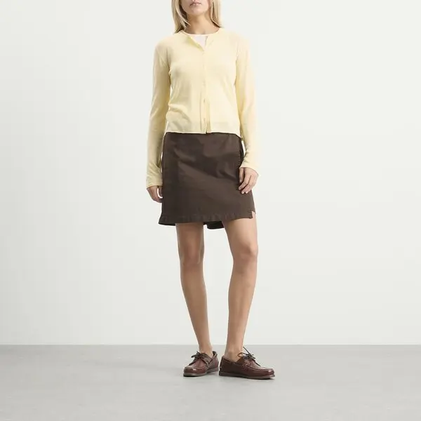 DUNST Cardigan - Soft Yellow