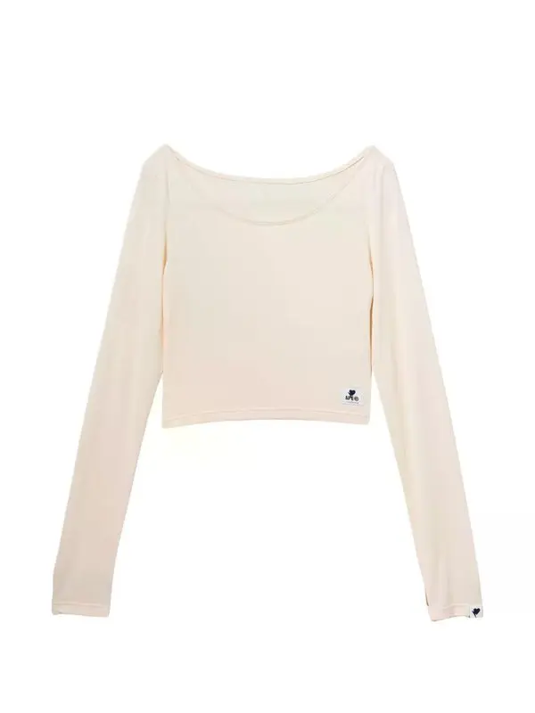 AAPE BY *A BATHING APE Logo-patch T-shirt - Neutrals