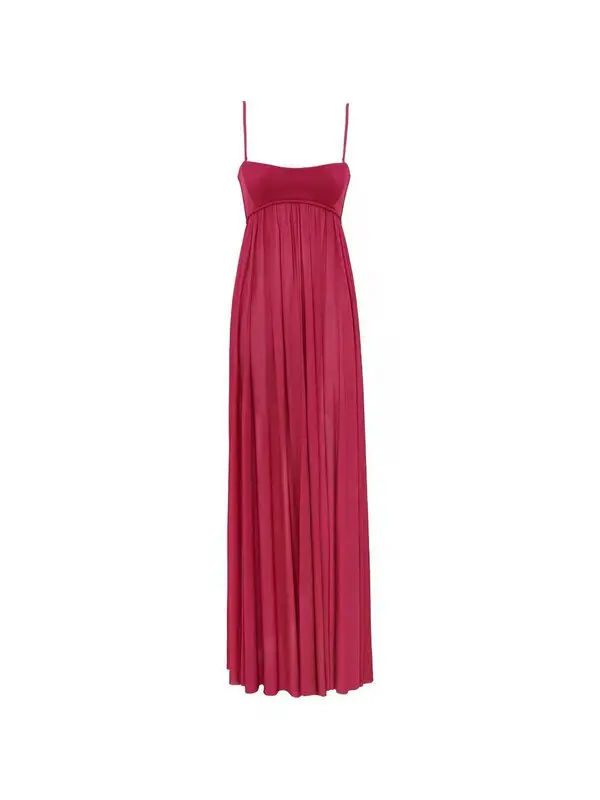 Zimmermann Luna Bandeau Maxi Dress - Pink