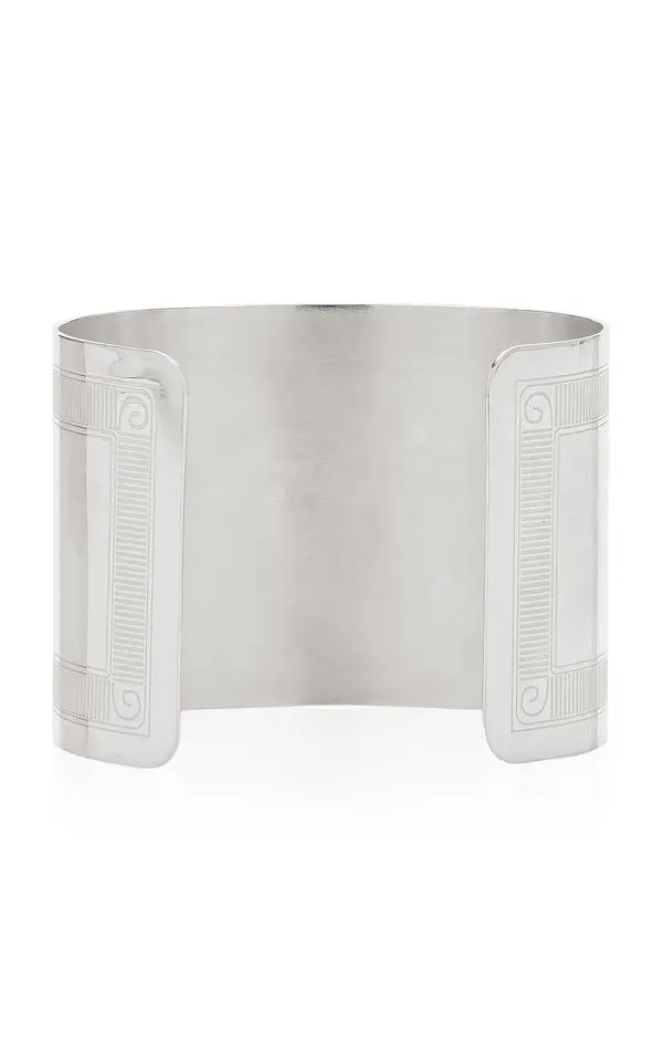 Le Sundial Exclusive La Isla Agate Silver-plated Bangle