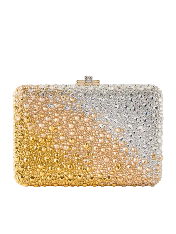 Judith Leiber Slim Slide Clutch - Gold