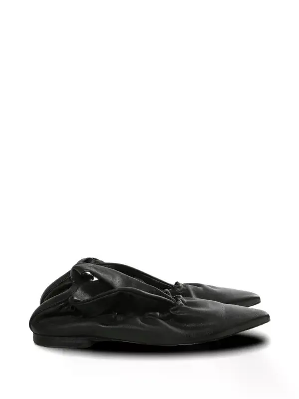 UMA WANG Pointed-toe Ballet Flats - Black