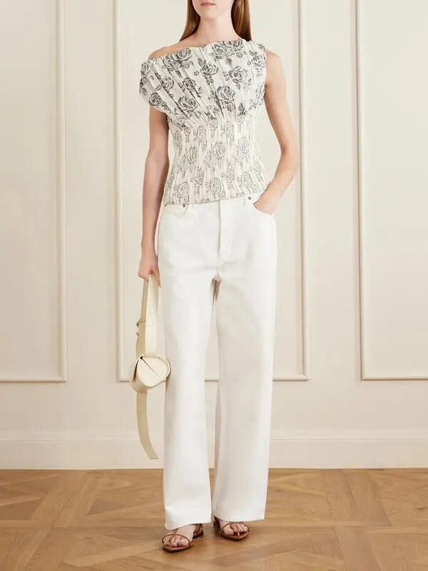 KALLMEYER Romy Floral Brocade Top