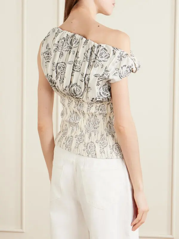 KALLMEYER Romy Floral Brocade Top