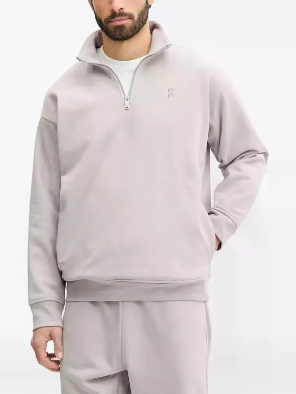 On Club Collective Quarter-zip Sweatshirt - Grey