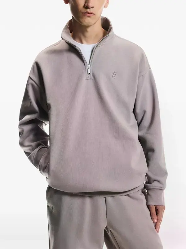 On Club Collective Quarter-zip Sweatshirt - Grey