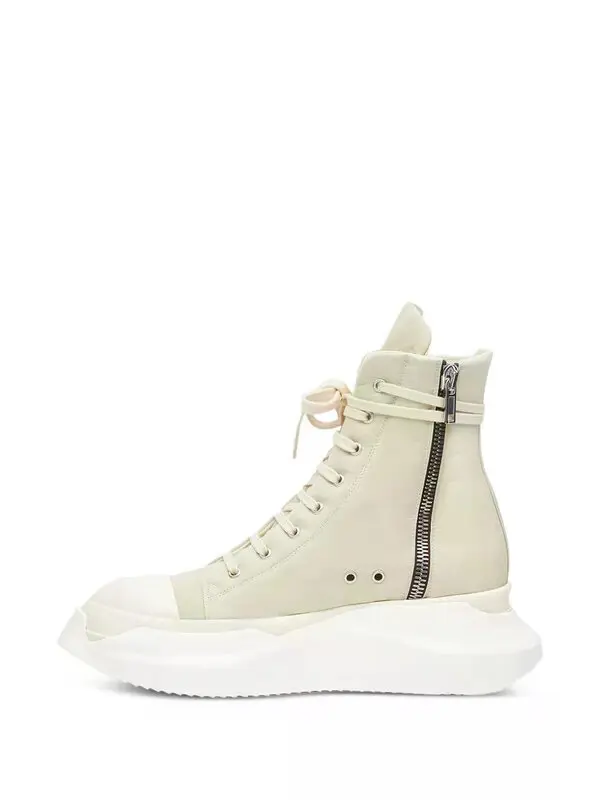 Rick Owens Abstract High-top Sneakers - Neutrals