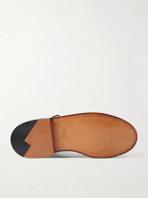 J.M. WESTON Salomé Leather Mary Jane Sandals