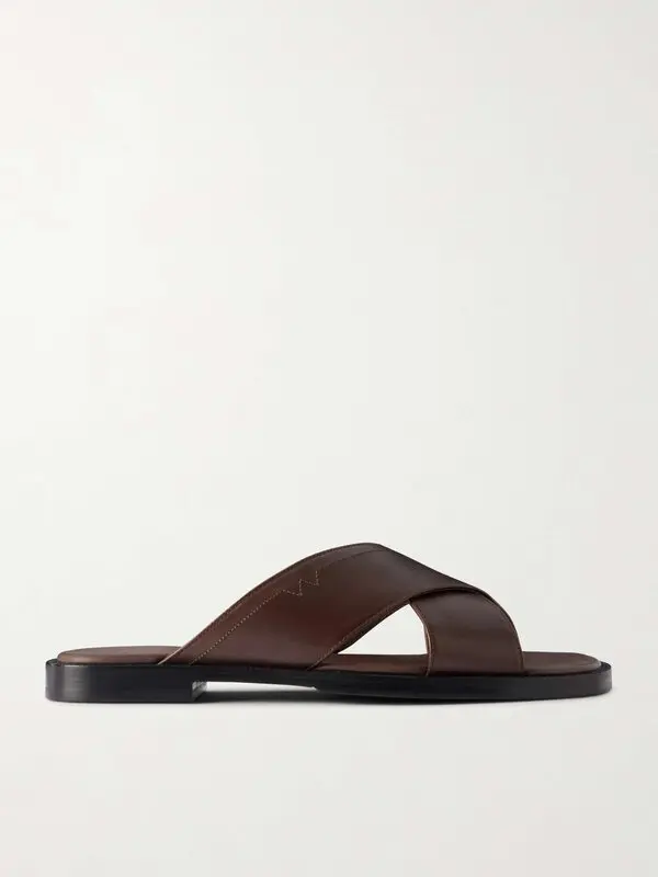 J.M. WESTON Leather Sandals