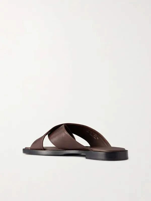 J.M. WESTON Leather Sandals