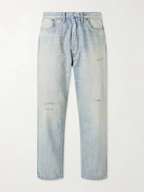 A.PRESSE No.37 Wide-leg Jeans - Blue