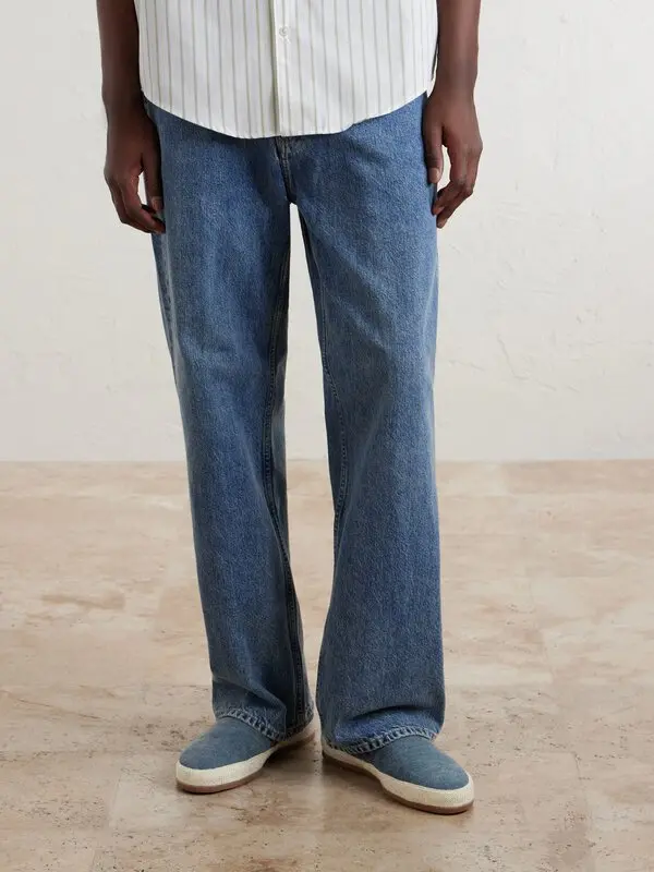 Mulo Linen Espadrilles - Blue